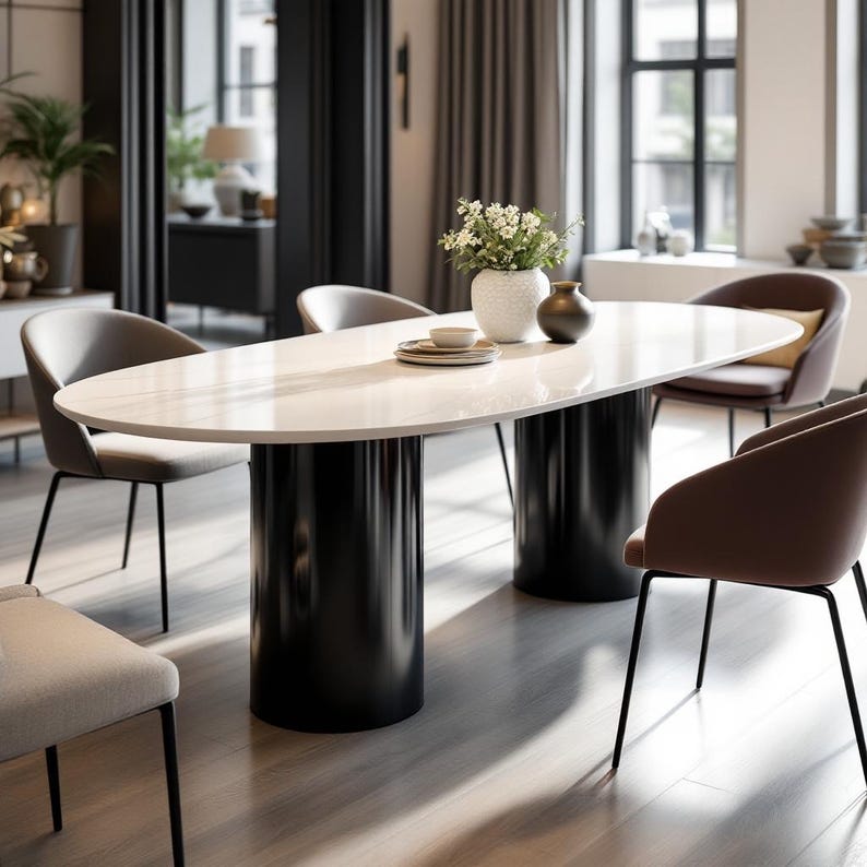 Custom Steel Drum Table Base | Modern Industrial Design | Table Base ...