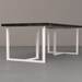 TRESTLE T SHAPED Table Legs Modern Metal Table Legs CUSTOMIZABLE ...