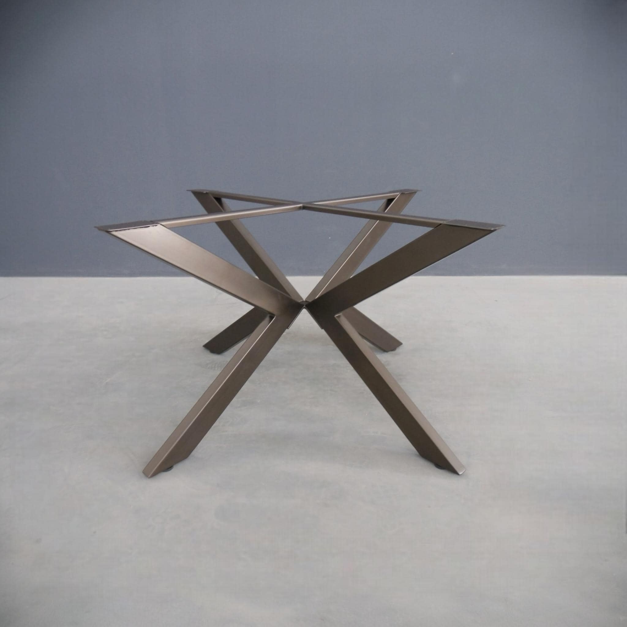 Heavy Duty Metal Dining Table Base :for 72” Round Tables | Modern Steel ...