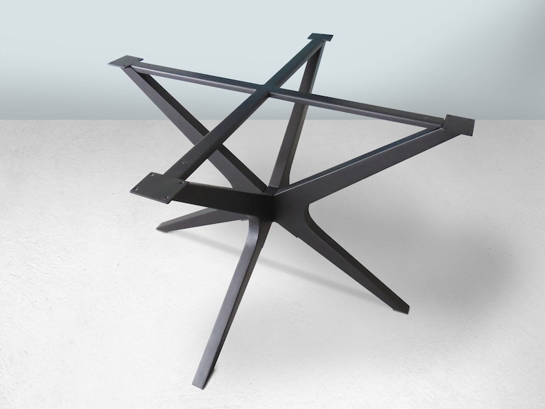 Mid century Modern Round Dining Table Base for 72 Round - Etsy