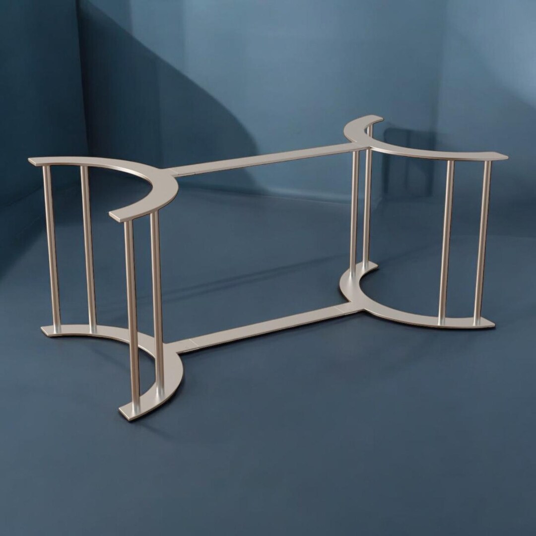 COFFEE Table Base Stainless Steel & Modern +HANDMADE ,center Table Base ...
