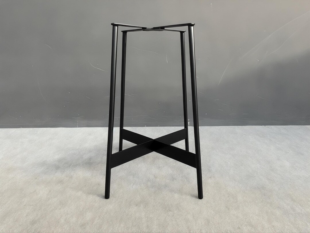 Bar Height Table Base |industrial Metal Pub Table Legs |cafe BISTRO ...