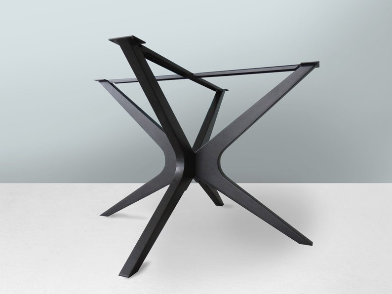 Mid century Modern Round Dining Table Base for 72 Round - Etsy