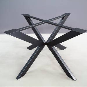 Bar Height Metal Table Base | High Pub Table Base | Custom Bistro Table ...