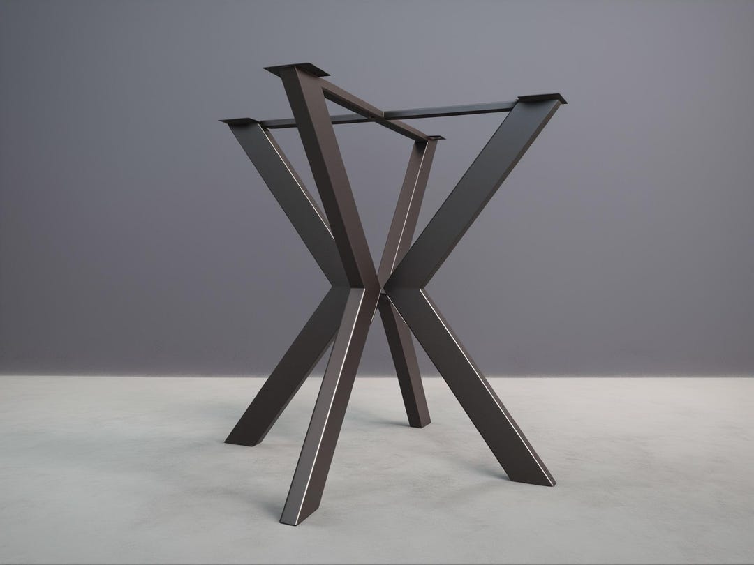 Bar Height Metal Table Base | High Pub Table Base | Custom Bistro Table ...