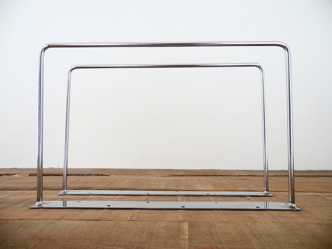 16" X 20" Steel Rod Table Bases,table Legs, Rod 12 Mm, Height 12" - 16 ...