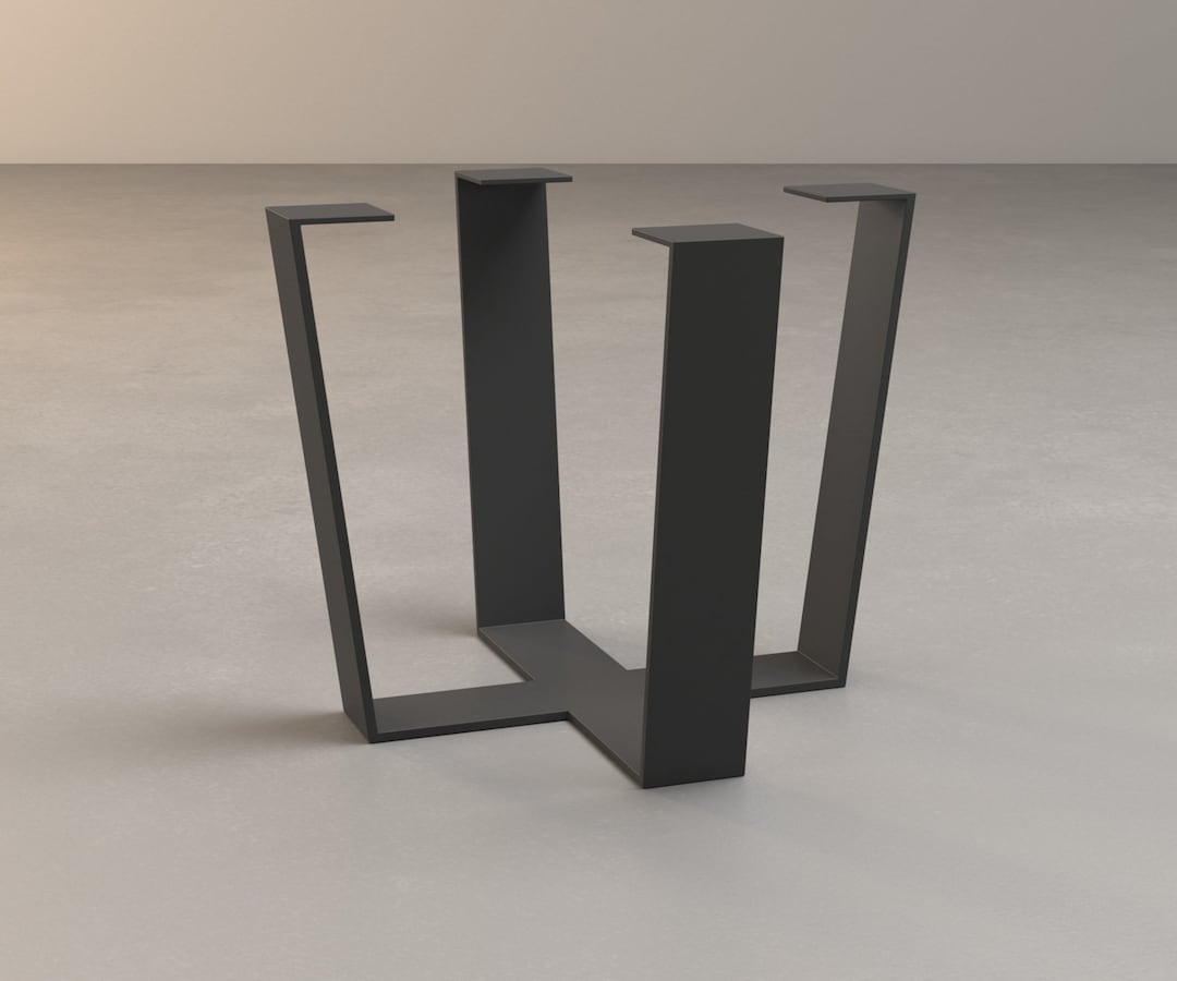 Metal ROUND Table Base for Coffee Tables |end Table Legs| Side Table ...