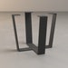 Metal ROUND Table Base for Coffee Tables |end Table Legs| Side Table ...