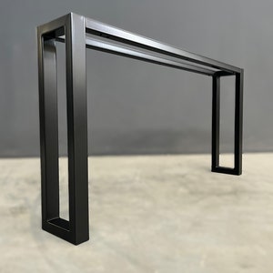 Counter Height Sofa & Hallway Table Base| Narrow Steel Table Base ...