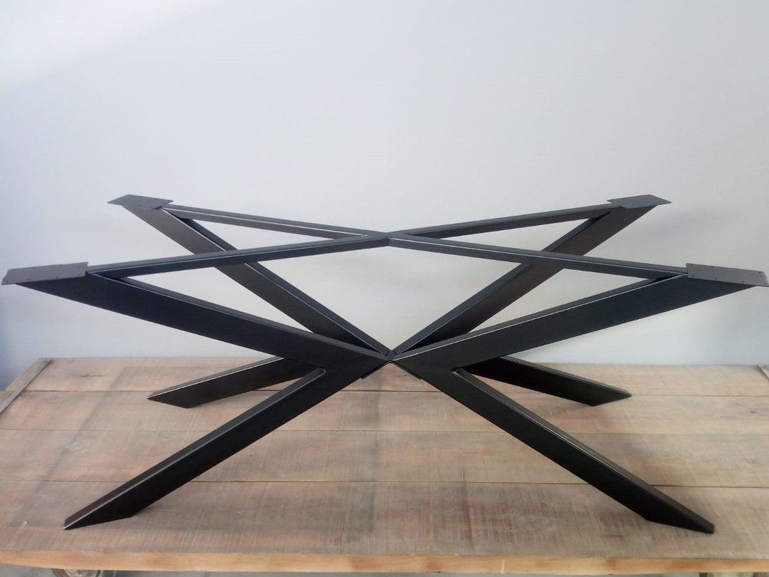 Metal Dining Table Base for ROUND Table Tops | YILDIZ BASE 46 - Etsy