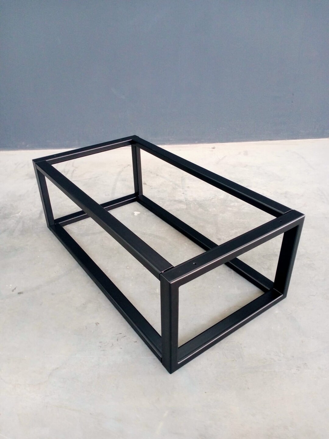Coffee Table Base Metal Frame | CUSTOMIZABLE Sofa Table Base | Iron ...