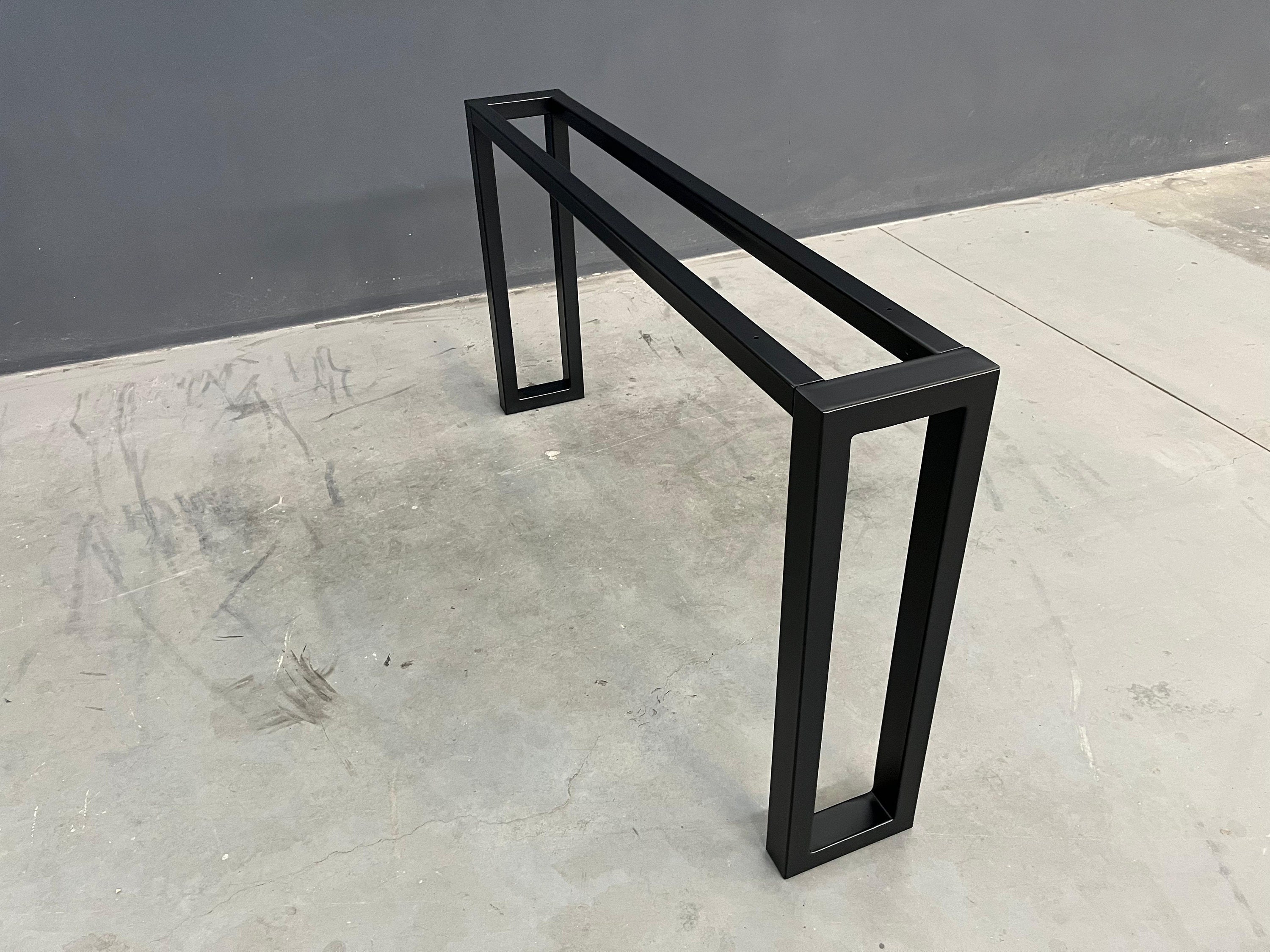 Counter Height Sofa & Hallway Table Base| Narrow Steel Table Base ...