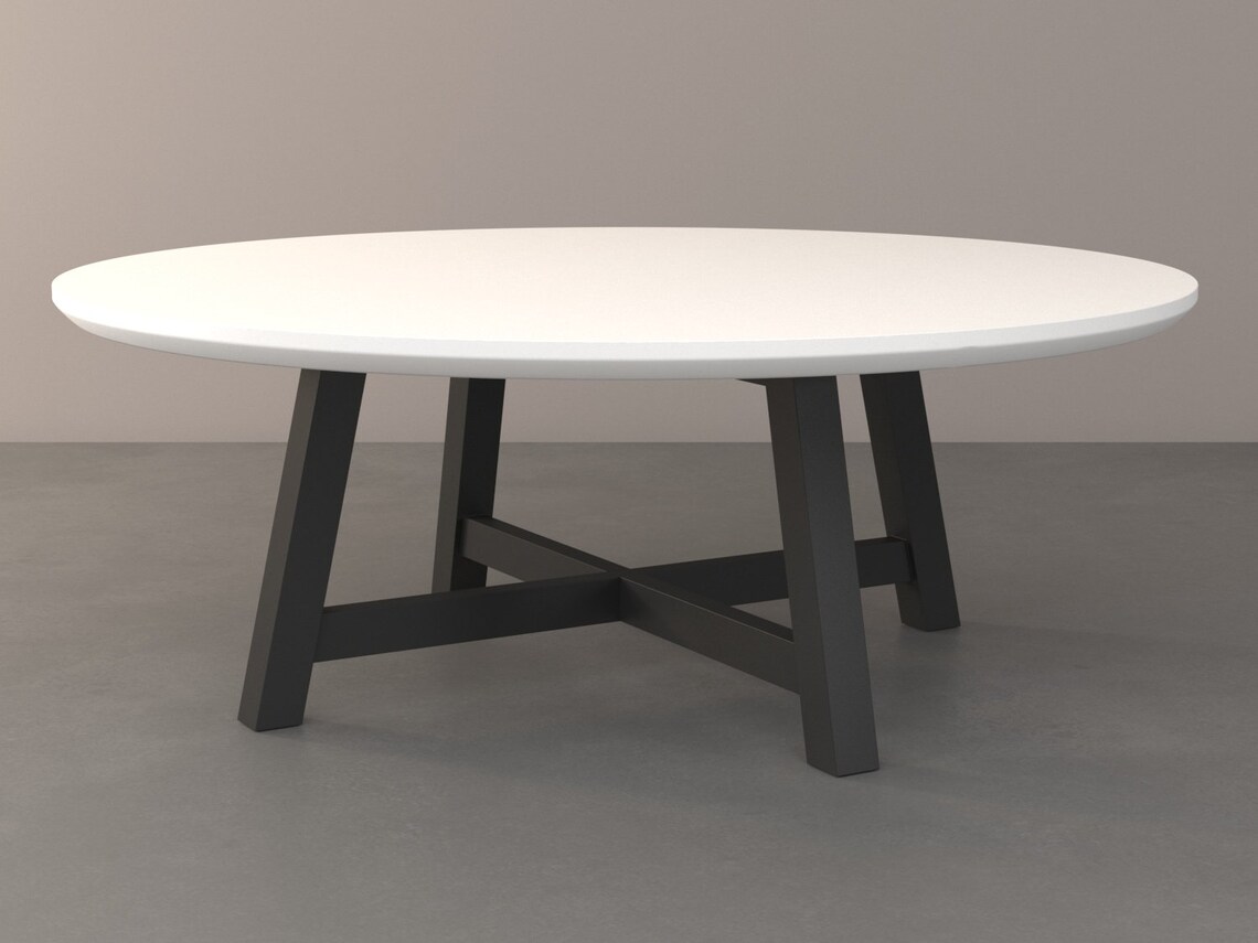 Metal Round Table Base for 48 '' Living Room COFFEE | Etsy