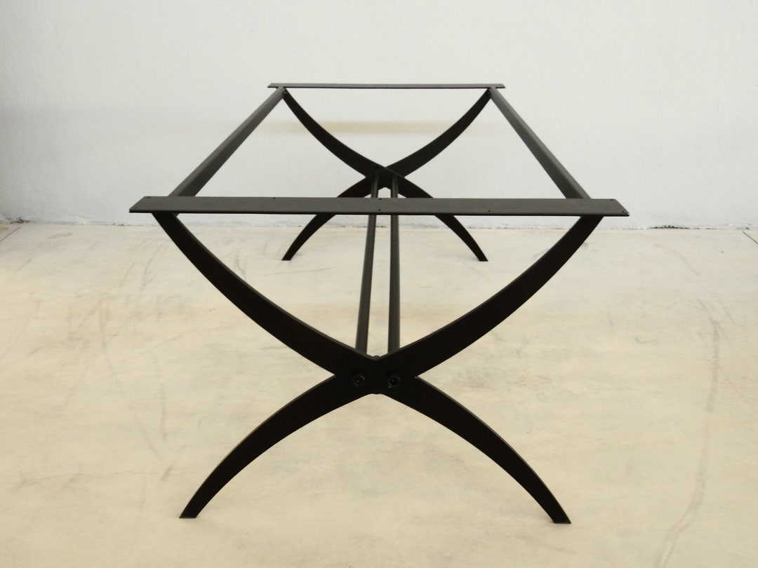 IRON Metal Dining Table Base for Kitchen & Dining Rooms ORAK - Etsy