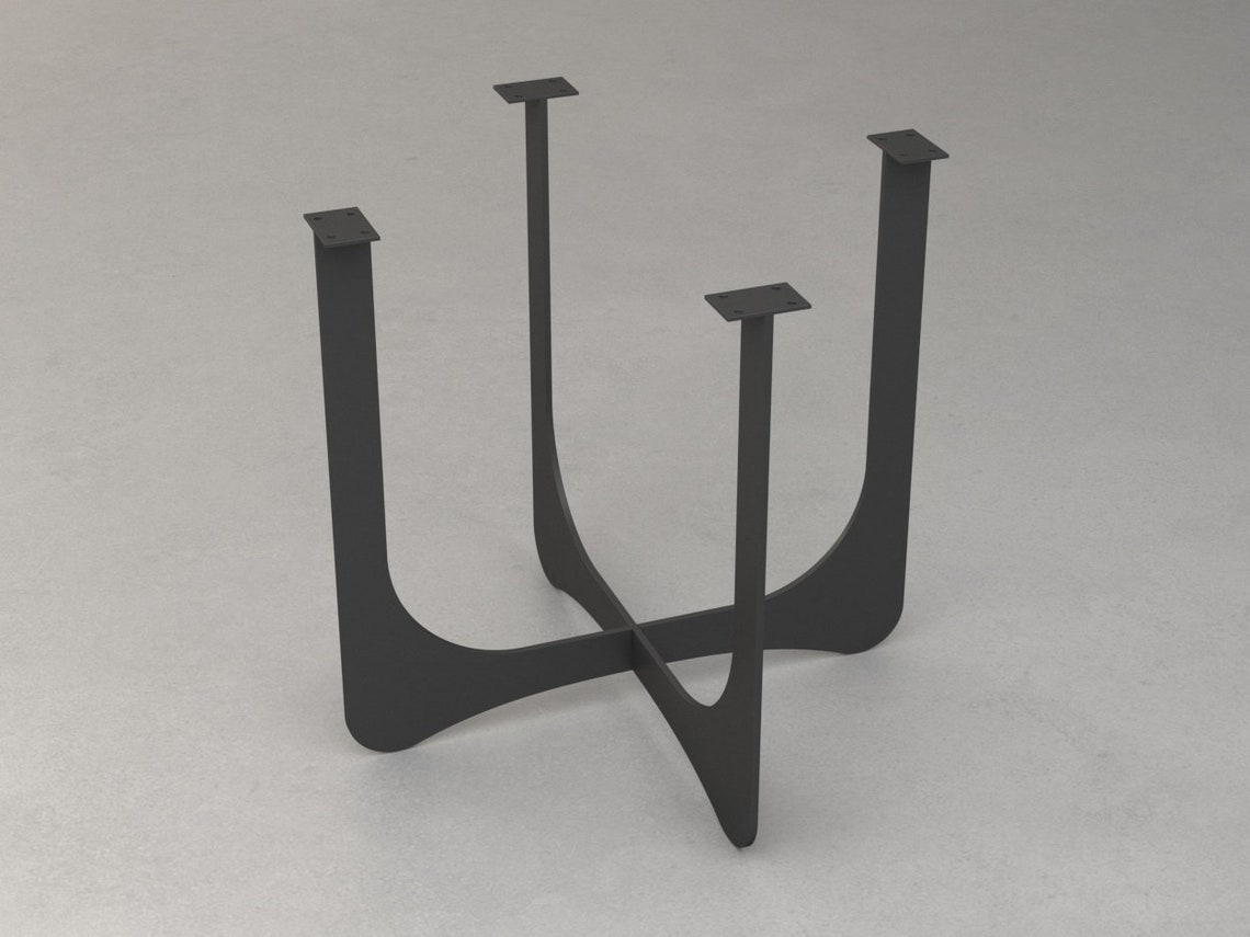 Mid-century Modern COFFEE Table Base Vintage Inspired | Etsy