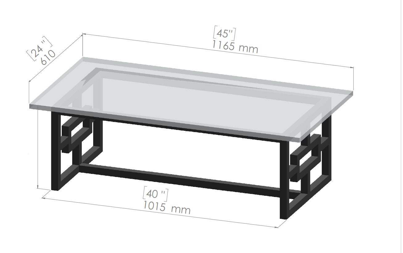 Metal '' COFFEE '' Table Base Steel Table | Etsy