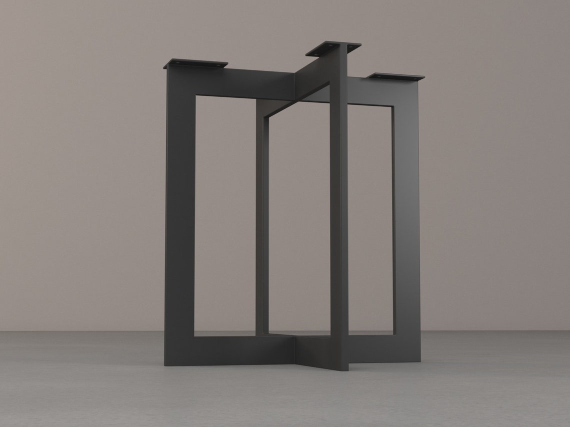 Metal COFFEE Table Base Steel Side Table Legs End Table - Etsy