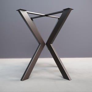 Bar Height Metal Table Base | High Pub Table Base | Custom Bistro Table ...