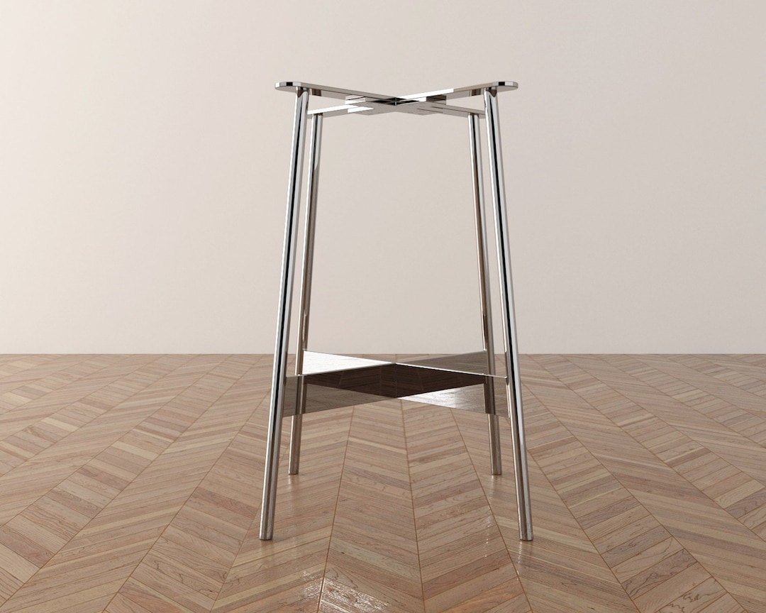 SIDE Table Base 304 Quality Stainless Steel Modern Table Base Coffee ...