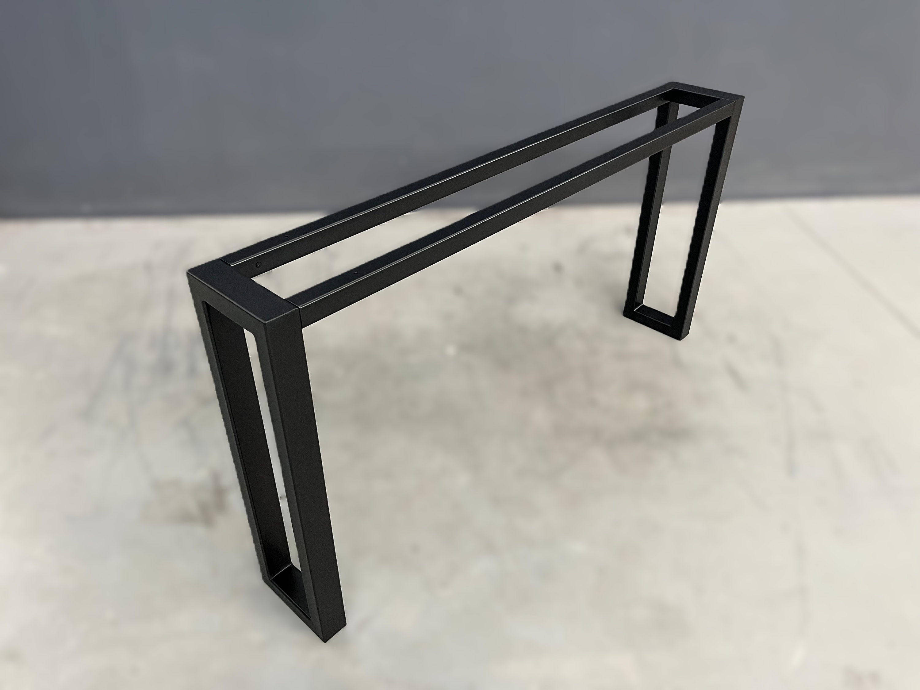 Counter Height Sofa & Hallway Table Base| Narrow Steel Table Base ...