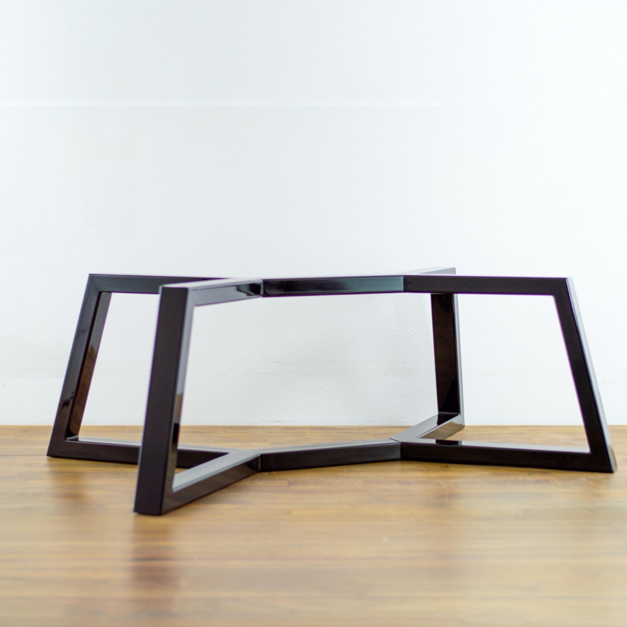 Trapezoid Metal COFFEE Table Base | Steel Table Legs for Center Tables ...