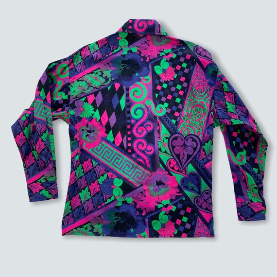Vintage Versace shirt 1990s Versace jeans couture shi… - Gem