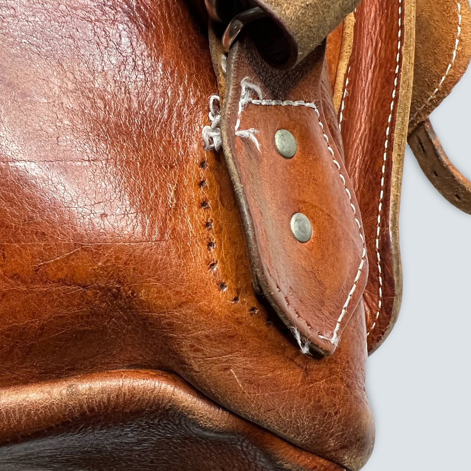 Vintage Leather Backpack Leather Back Pack Ruck Sack Rucksack - Etsy