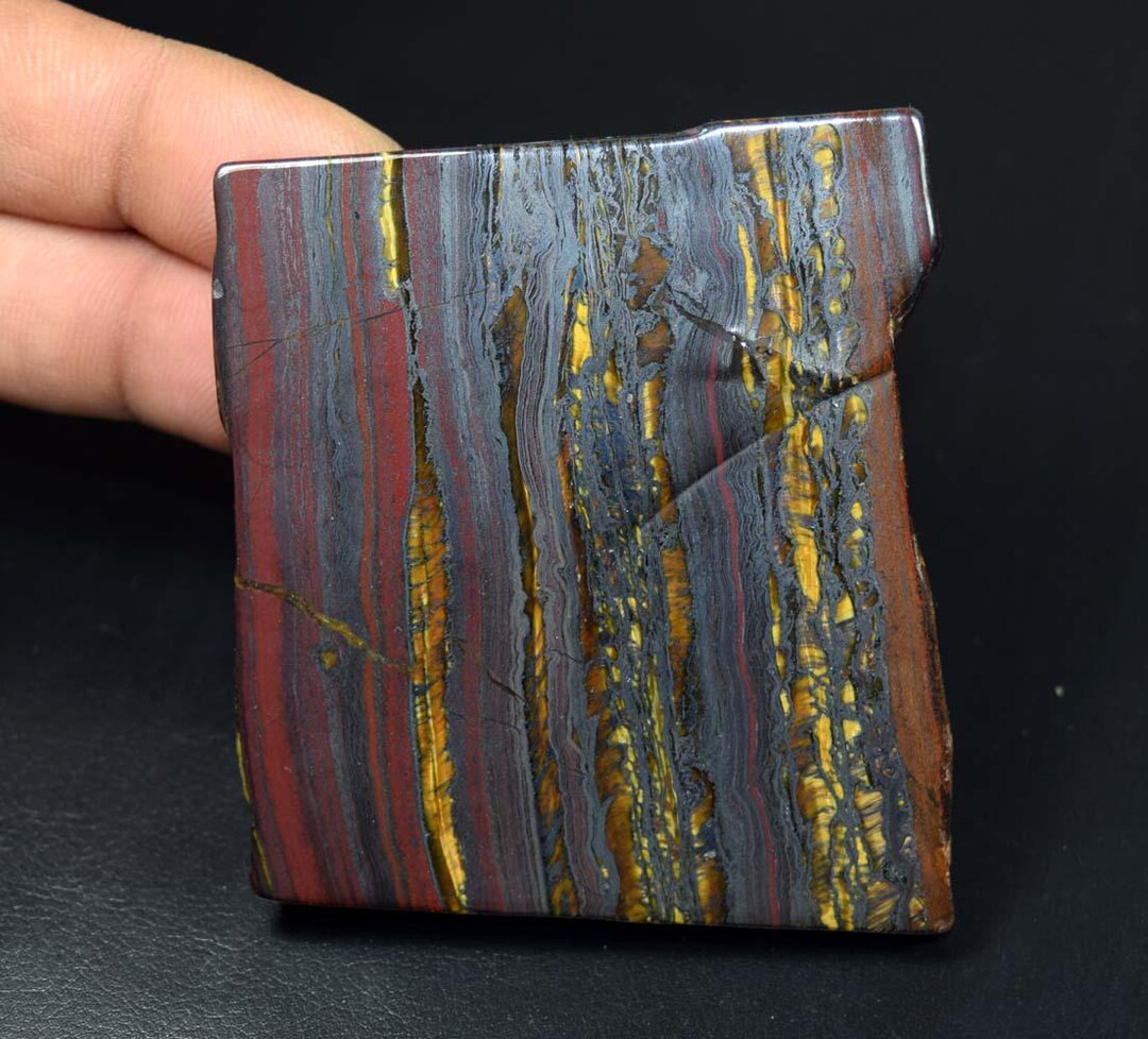 Natural Iron Tiger Rough Slab Polish From Both Sides, Iron Tiger Slab ...