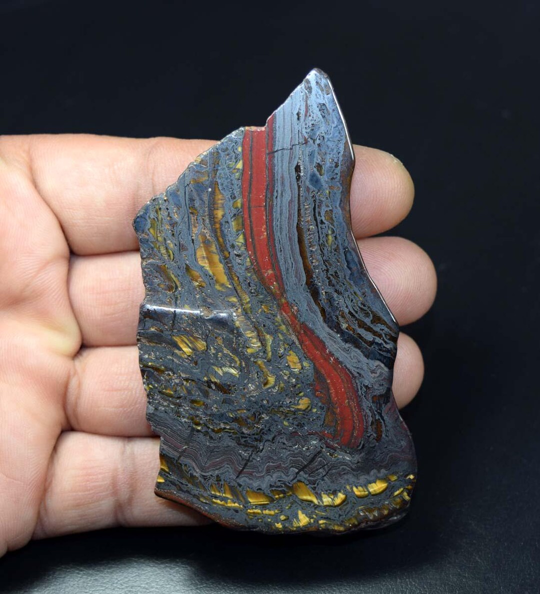 Natural Iron Tiger Rough Slab Polish From Both Sides, Iron Tiger Slab ...