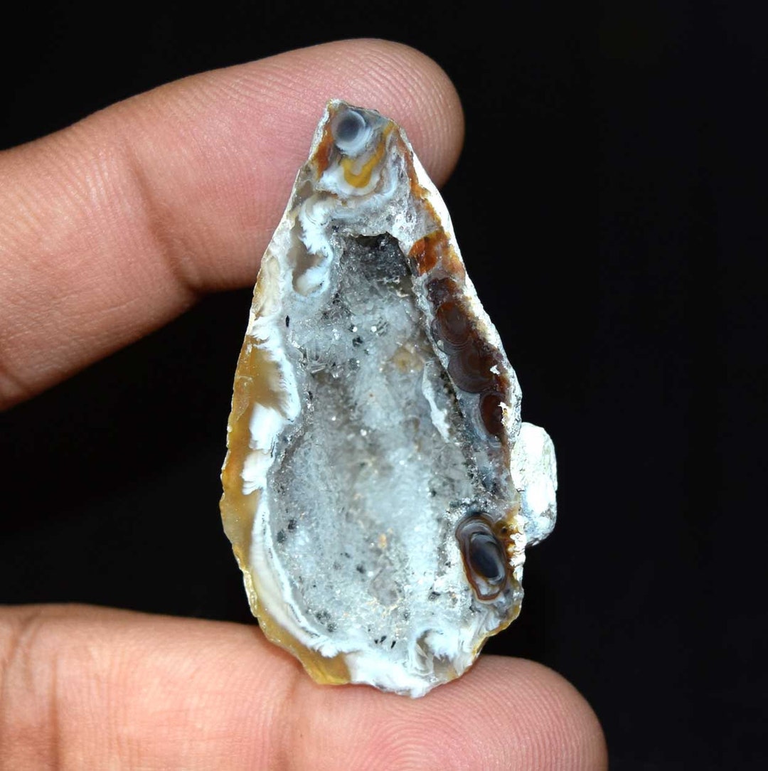 Natural Cavity Druzy Agate Geodes, Mystery Druzy Agate, Druzy Agate ...