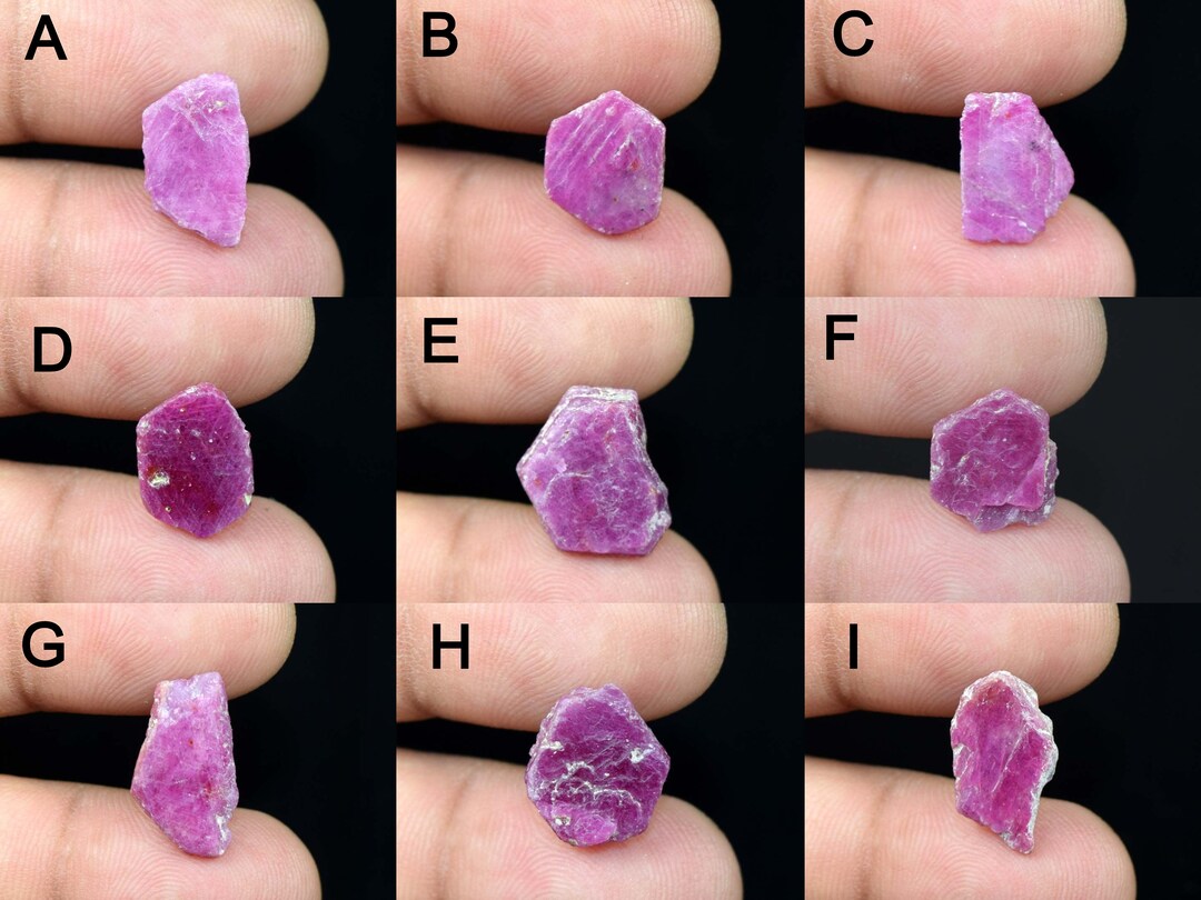 Natural African Raw Ruby Raw Ruby Natural African Madagascar Ruby ...