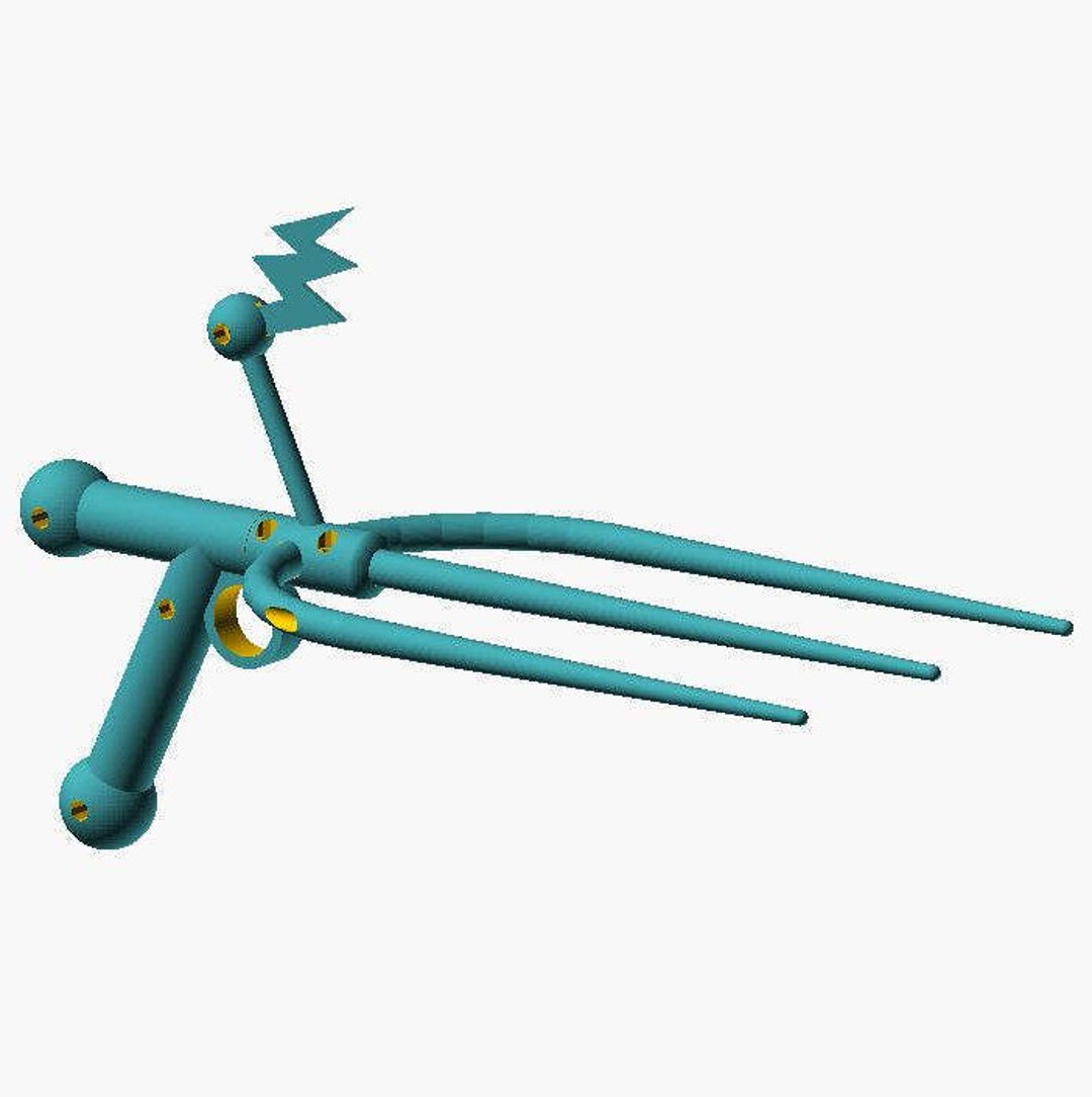 Rocky Horror "riff Lazer Gun" 3D Print - Etsy