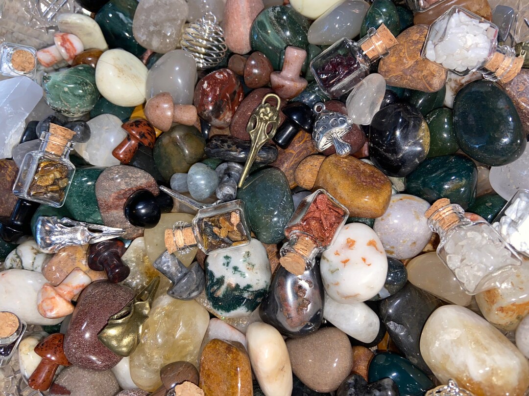 Earthy Crystal Confetti Scoop, 4 Sizes by Weight - Etsy