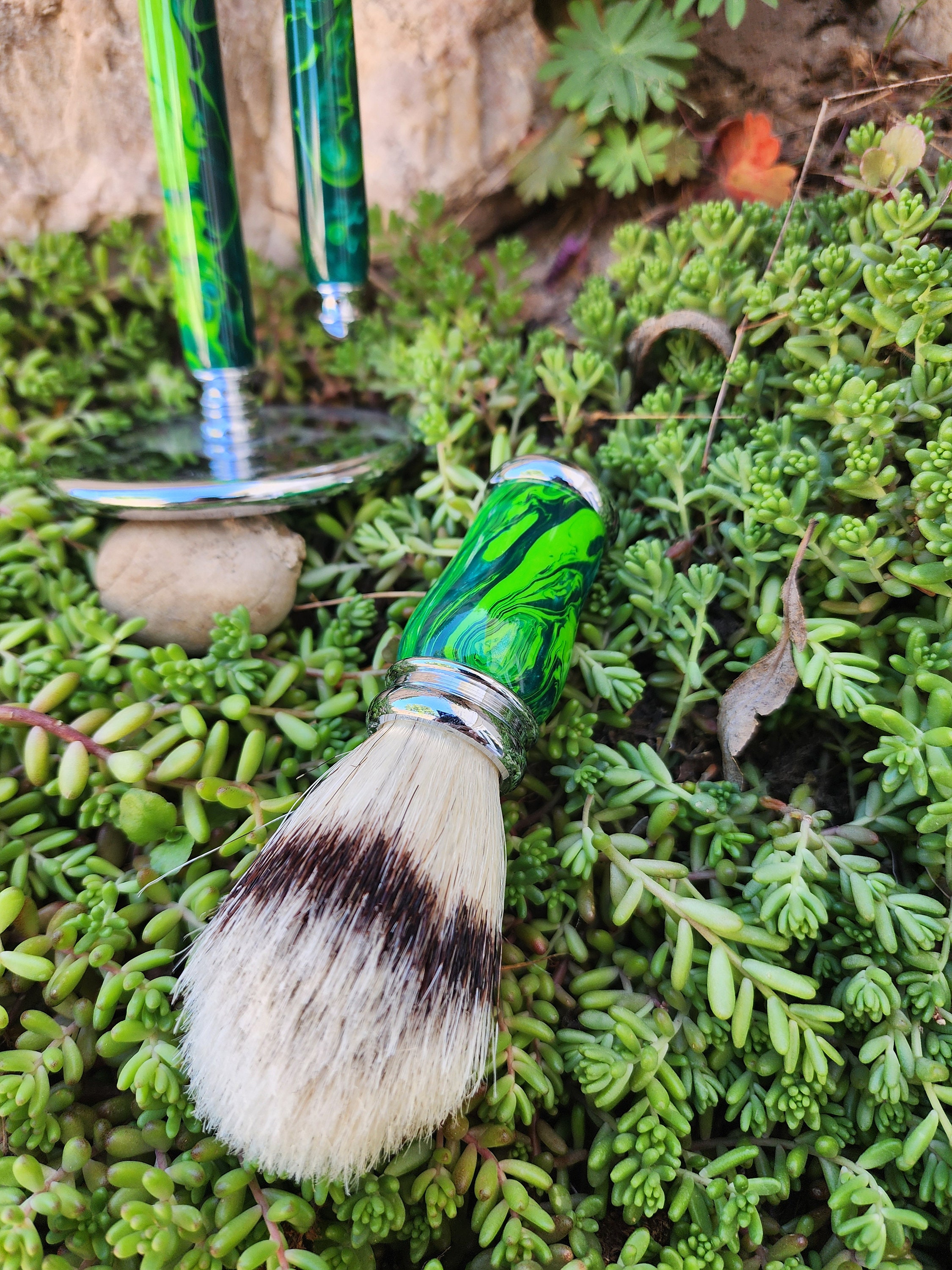 Jungle Moss Shaving Set | Gillette Razor | Gift for Father | Father's ...