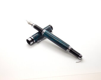 Turquoise Fountain Pen - Etsy