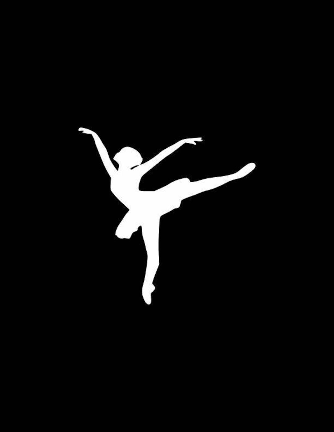 Graceful Ballerina, Ballerina Decal,ballerina Sticker,laptop Decal ...
