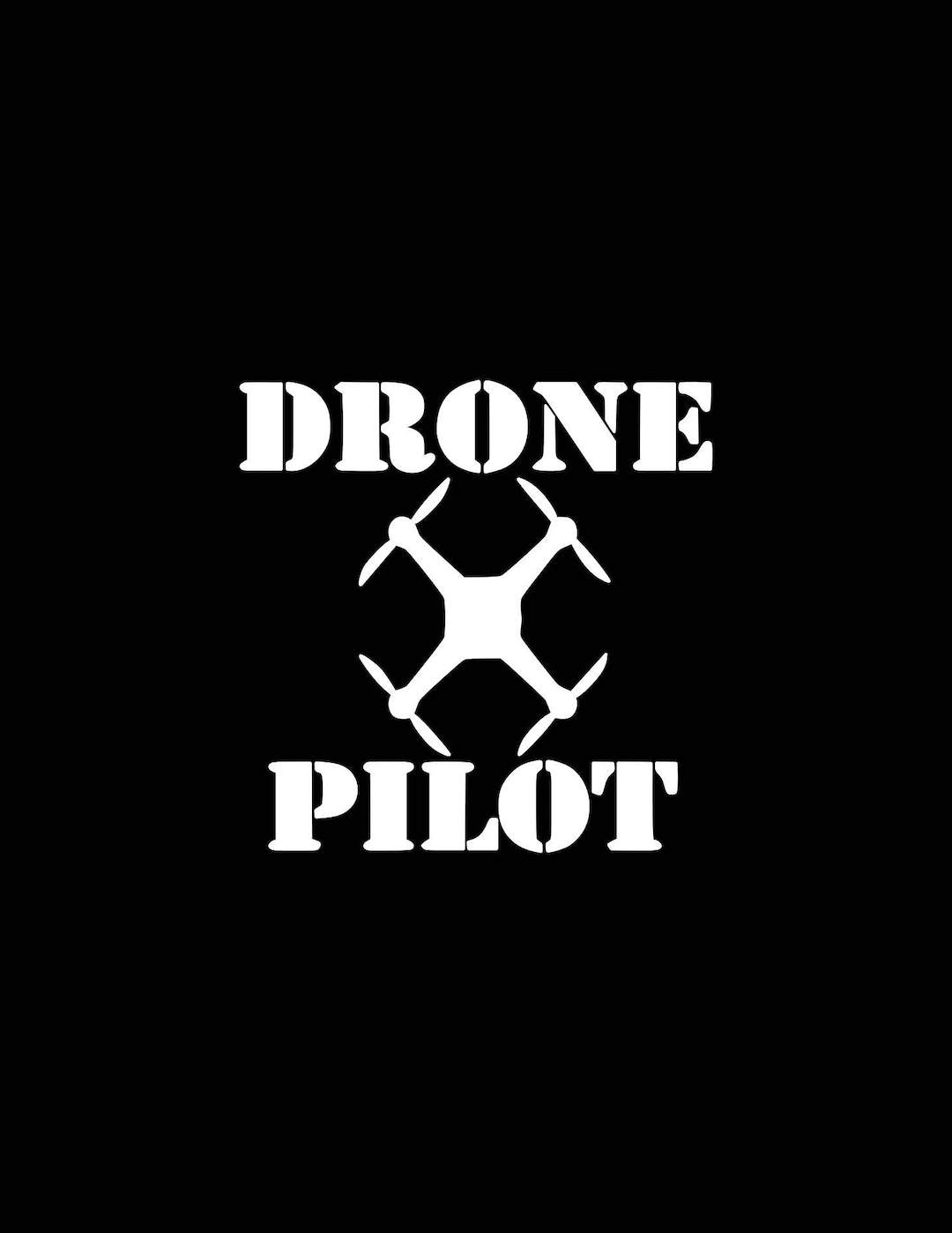 Drone Pilot Decal Drone Pilot Car Decal Drone Vinyl Decals Drone Car ...
