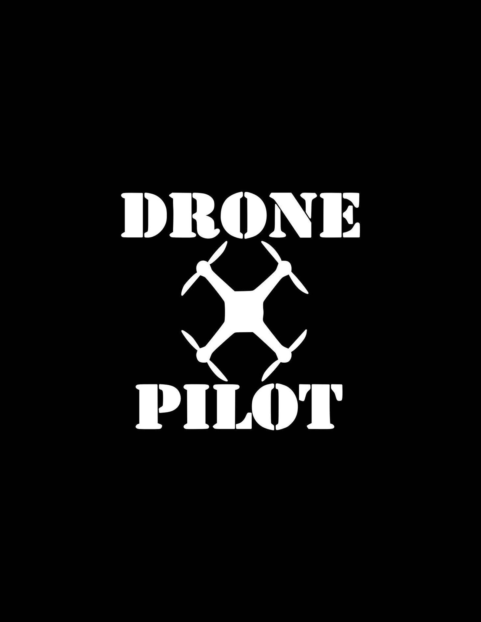 Drone Pilot Decal Drone Pilot Car Decal Drone Vinyl Decals - Etsy