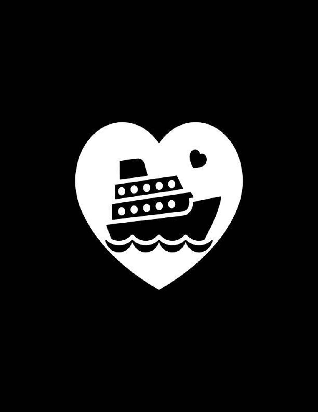Cruising Decal,love Cruising Decal,cruise Ship Vinyl Decal,love ...