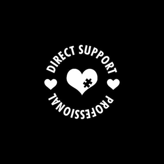 DSP Decal Direct Support Professional Vinyl Decaldsp | Etsy