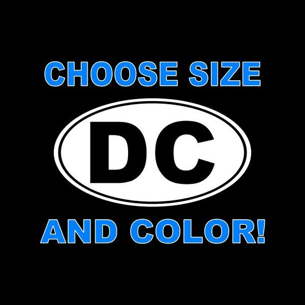 Dc Decals - Etsy