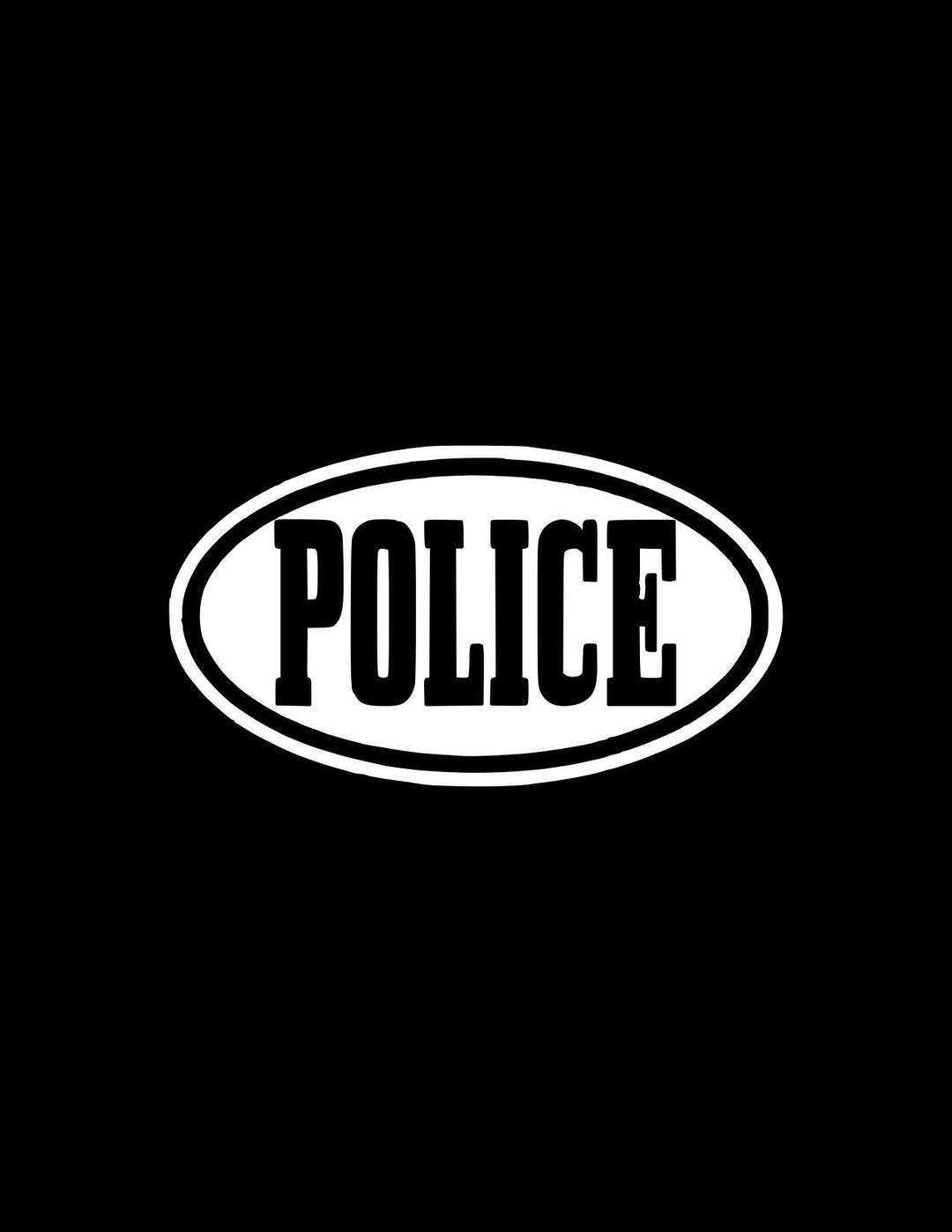 Police Decal Support the Police Car Decal Law Enforcement Sticker ...