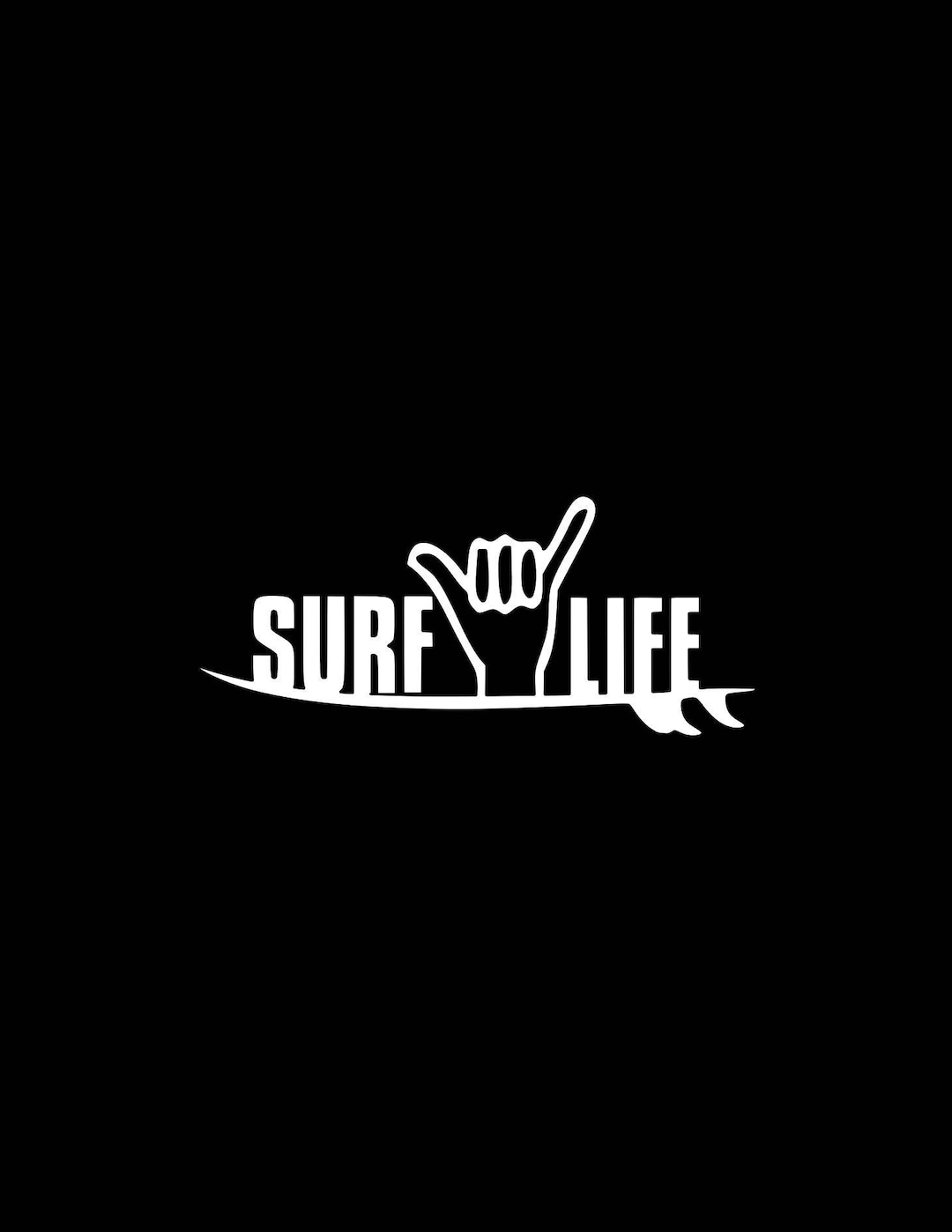 Surf Life Decal, Surfer Decal,love to Surf Decal, Surfing Car Decals ...