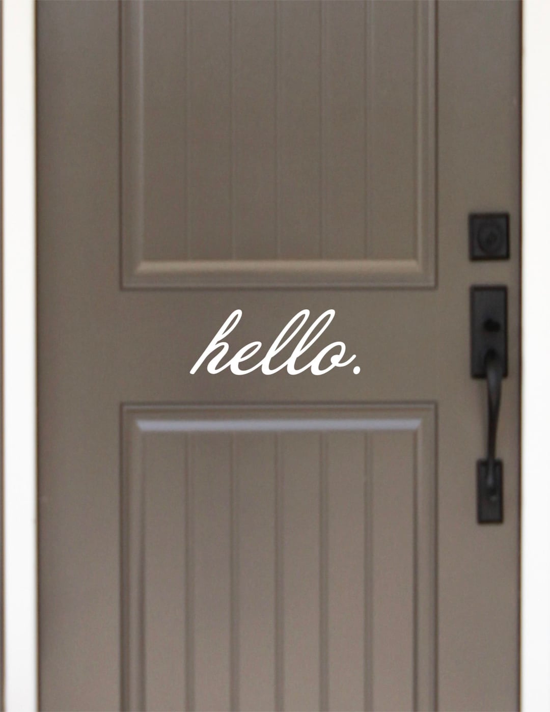 Hello Decal Hello Front Door Decal Hello Sticker Hello Door Decal (1 ...