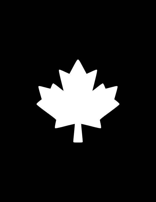 Canadian Maple Leaf Decal Canadian Maple Leaf Sticker Laptop - Etsy