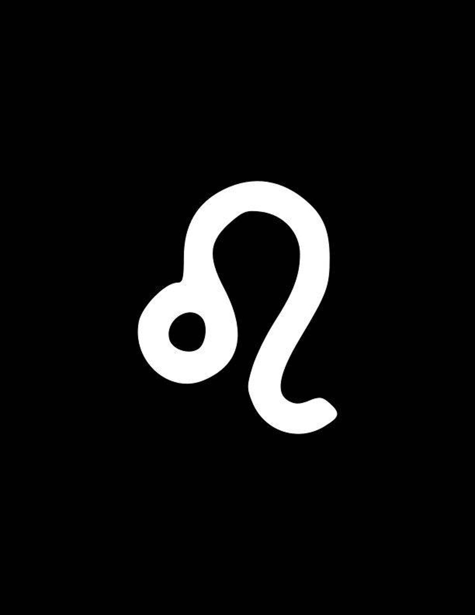 Leo Symbol Decal Sticker Leo Sign Sticker Car Laptop Yeti Phone Tablet ...