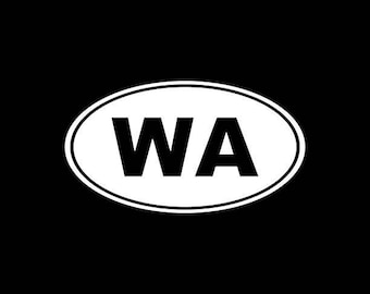 Wa State Decal - Etsy