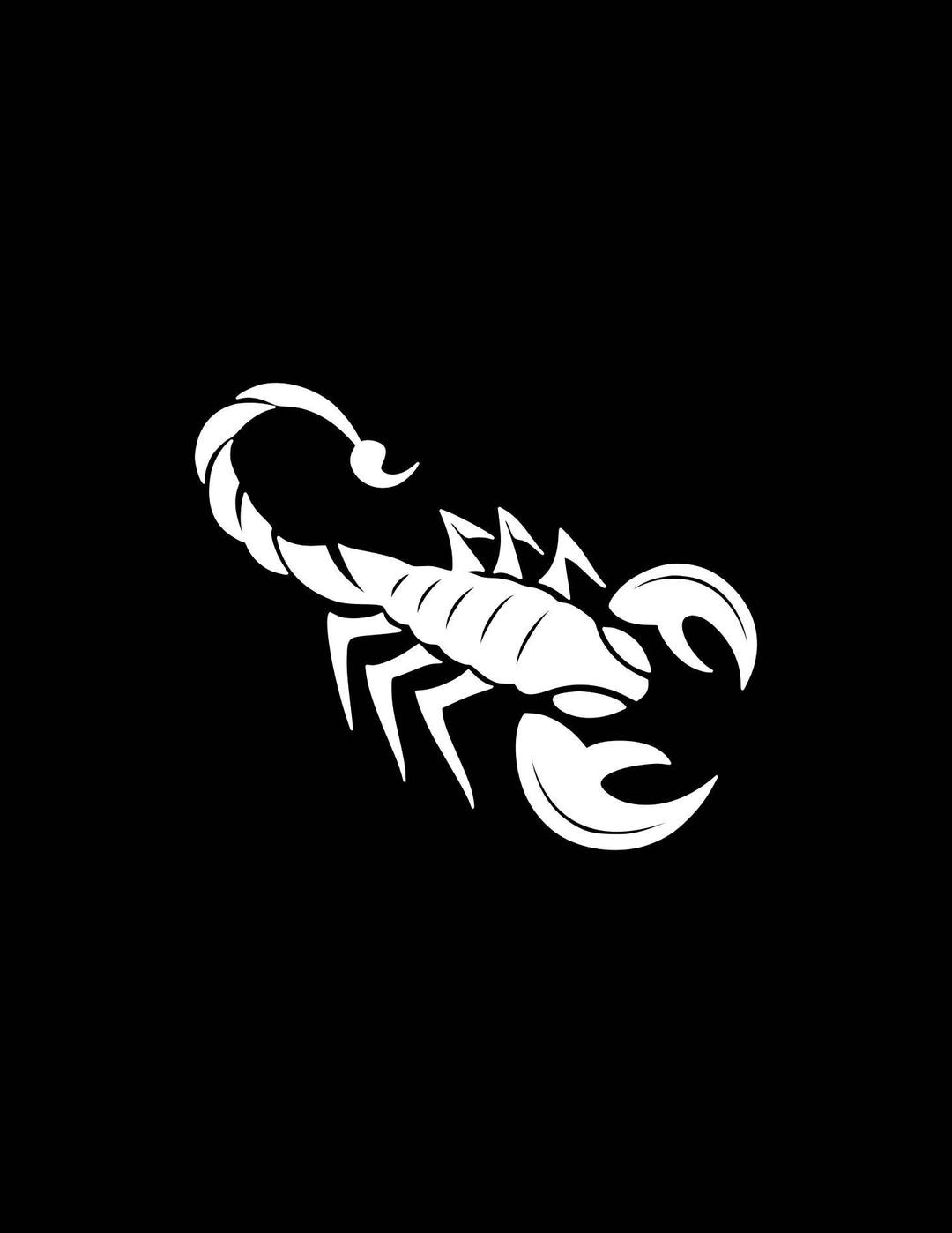 Scorpion Decal,scorpion Car Decal,scorpion Sticker, Scorpion Yeti ...