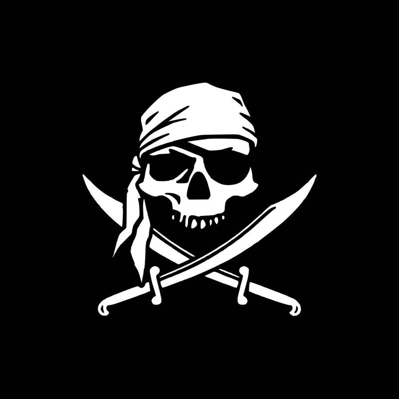 Pirate Wall Decals - Etsy