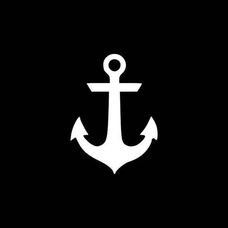 Anchor Sticker - Etsy